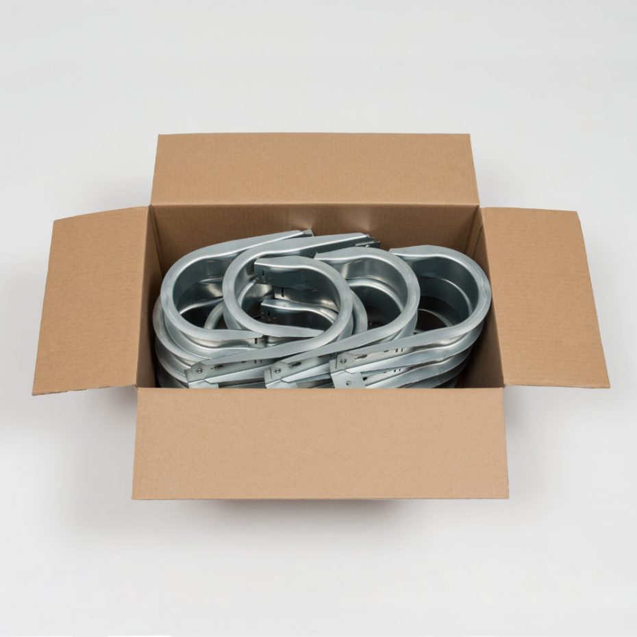 ICC Ceiling Mount J Hook 4” with Retainer Clip - Galvanized Steel Cable ...