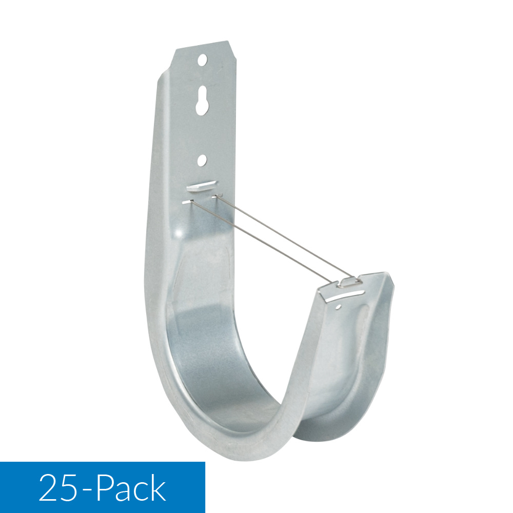 4" Wall Mount J-Hook in 25 Pack - ICC