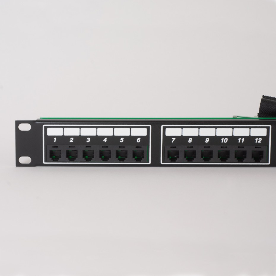Voice 6P2C Patch Panel with Male Telco in 24 Ports and 1 RMS - ICC