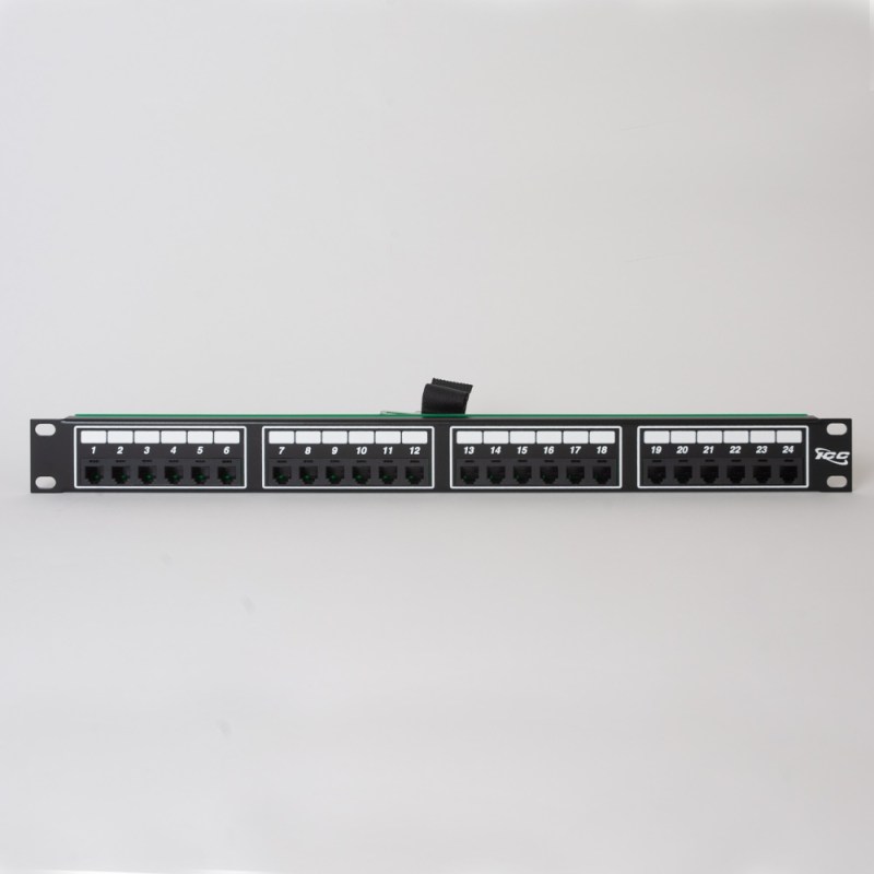 Voice 6P2C Patch Panel with Male Telco in 24 Ports and 1 RMS - ICC