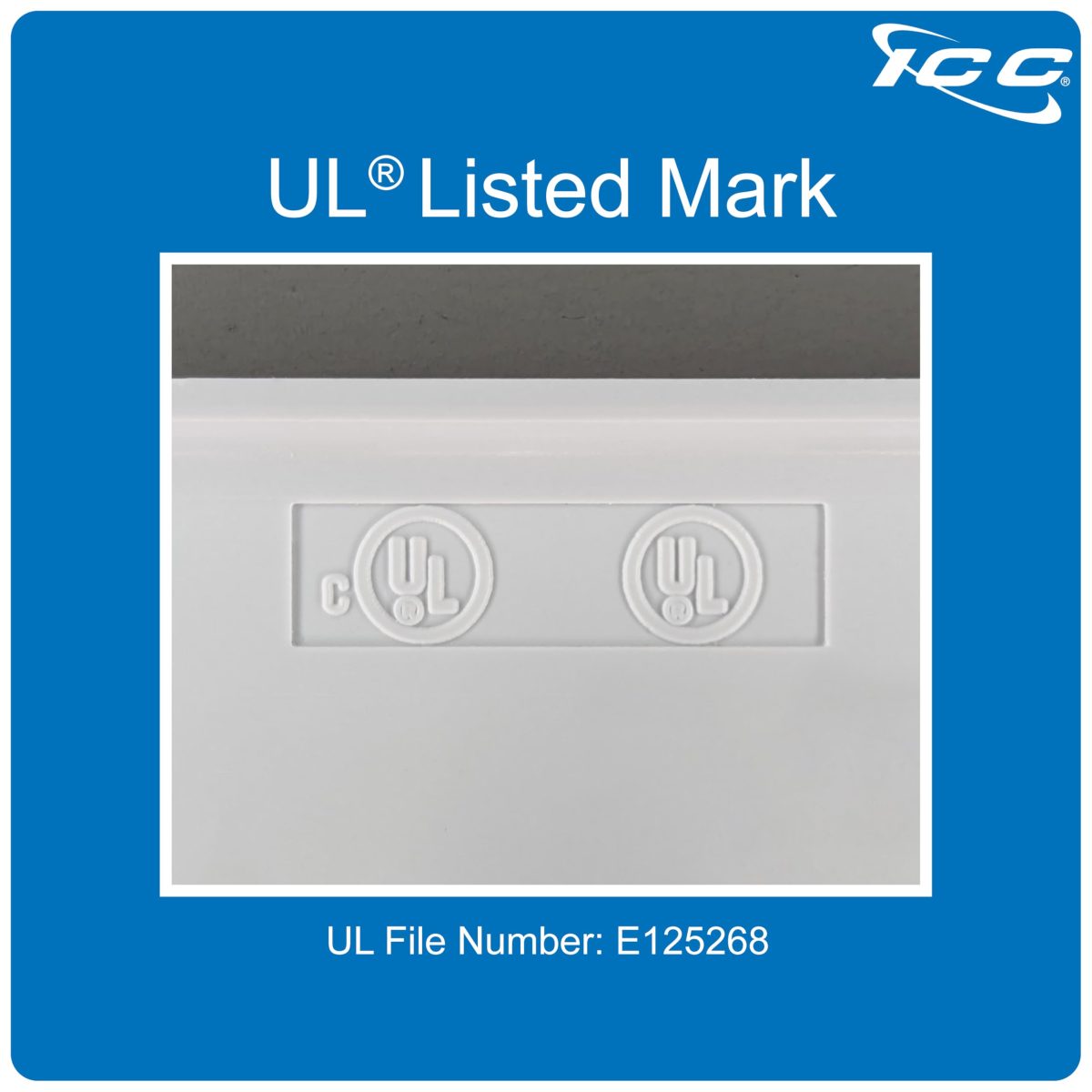 ICC Modular Furniture Faceplate with 3 Ports, TIA Cutout Compatible, 1 ...