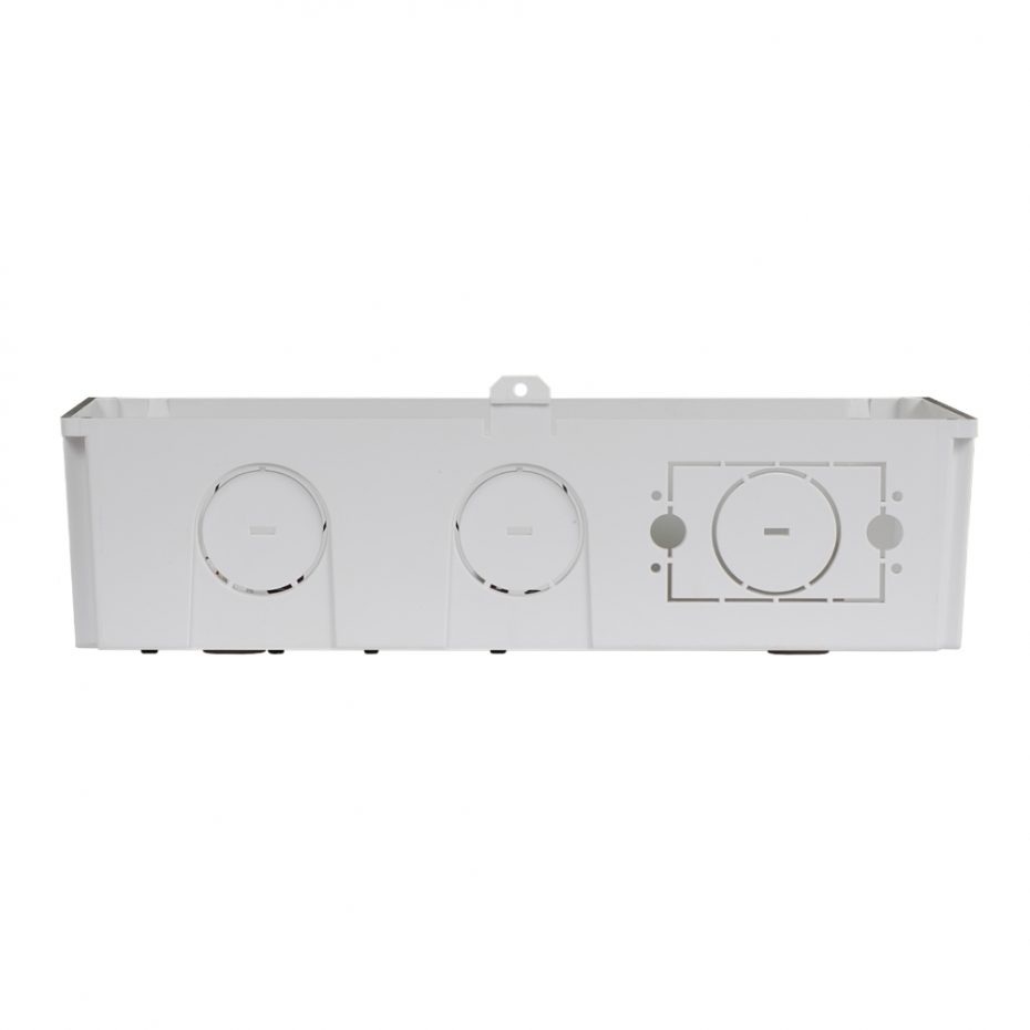 ICC 9” Plastic Structured Wiring Enclosure with Cover, Media Enclosure ...