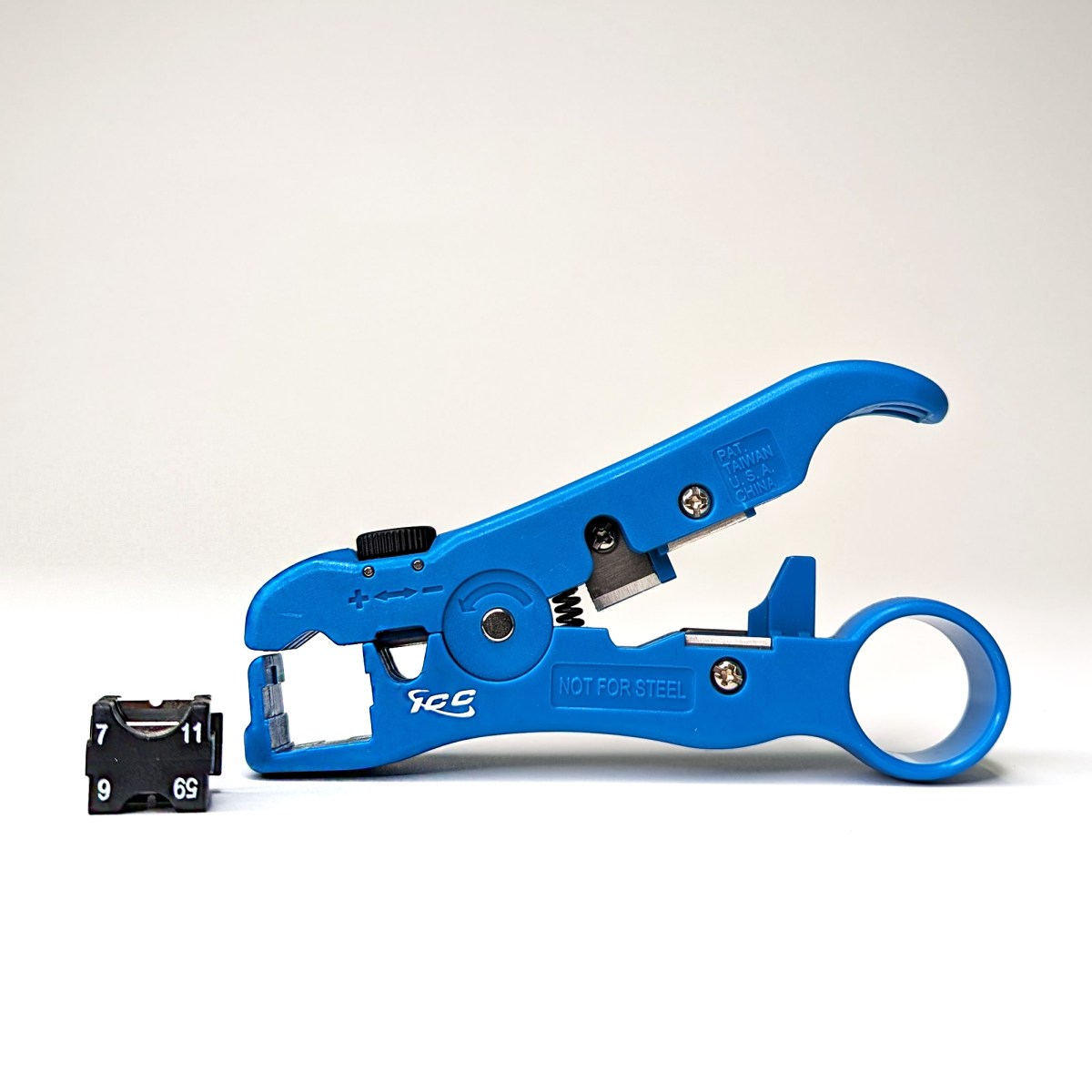 Deluxe Cable Stripper Tool for UTP, STP, and Coax Cable - ICC