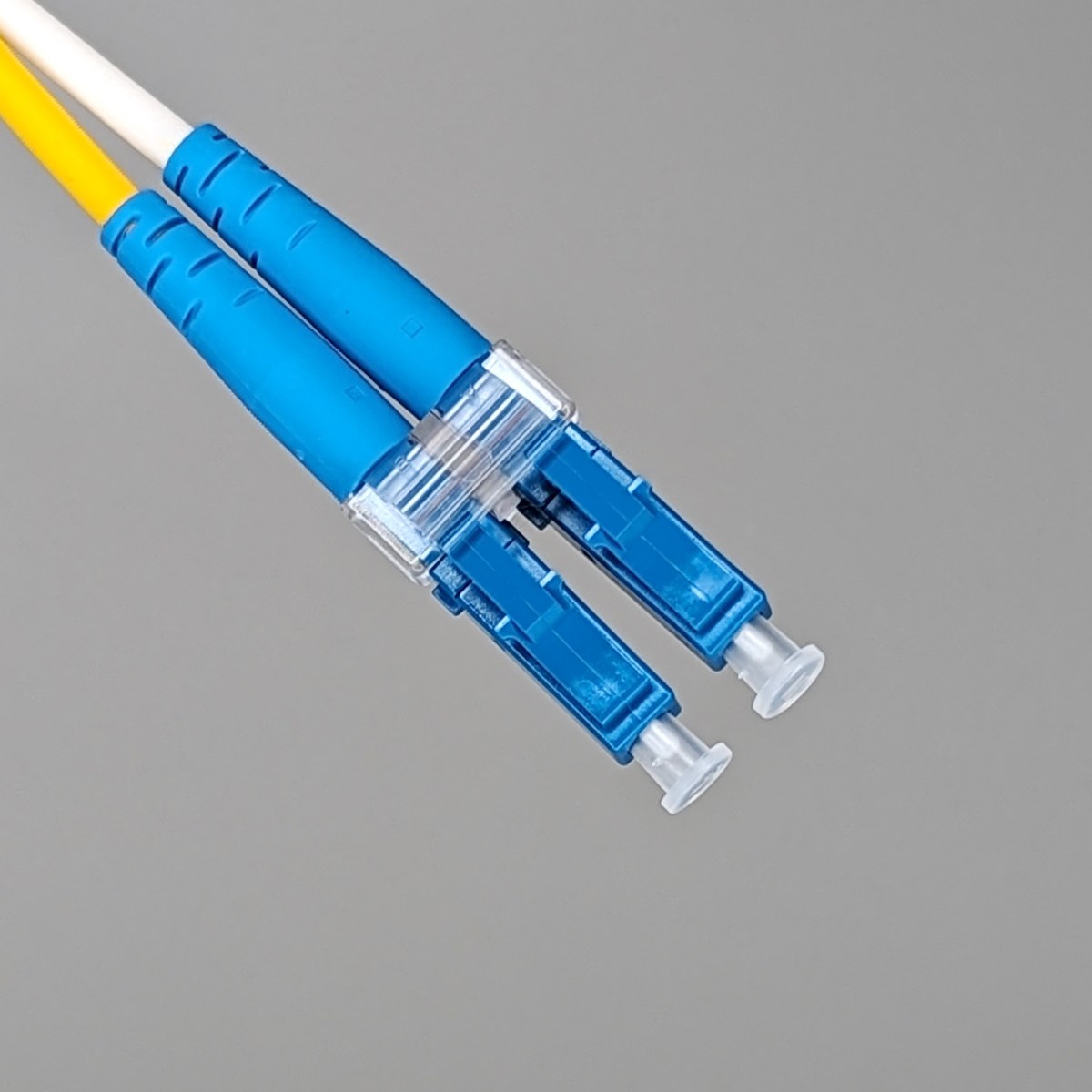 LC Duplex Singlemode 9/125 (OS2) Fiber Optic Patch Cable in Yellow - ICC