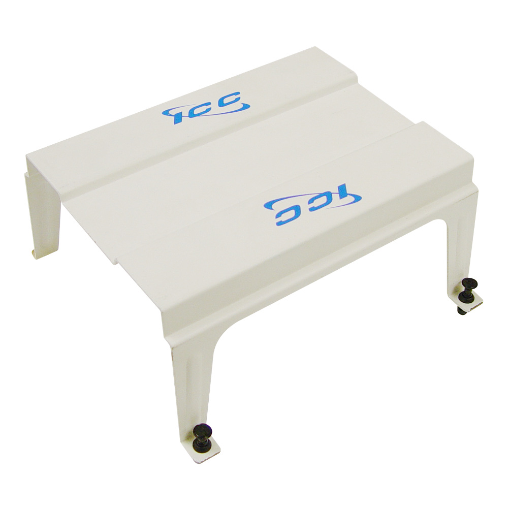 Cable Management Cover in White - ICC