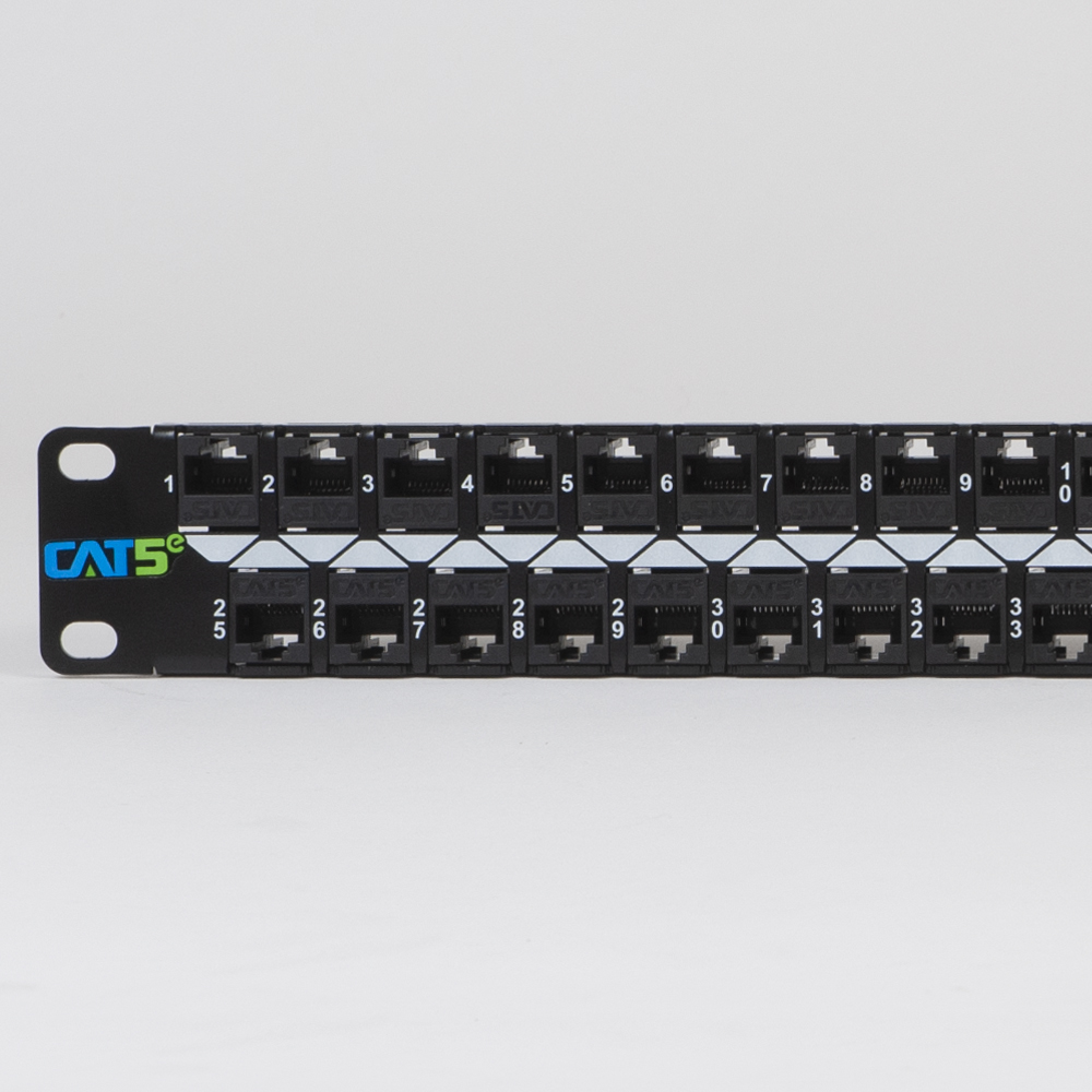 CAT5e Feed-Through Patch Panel for 48 Ports in 1 RMS - ICC