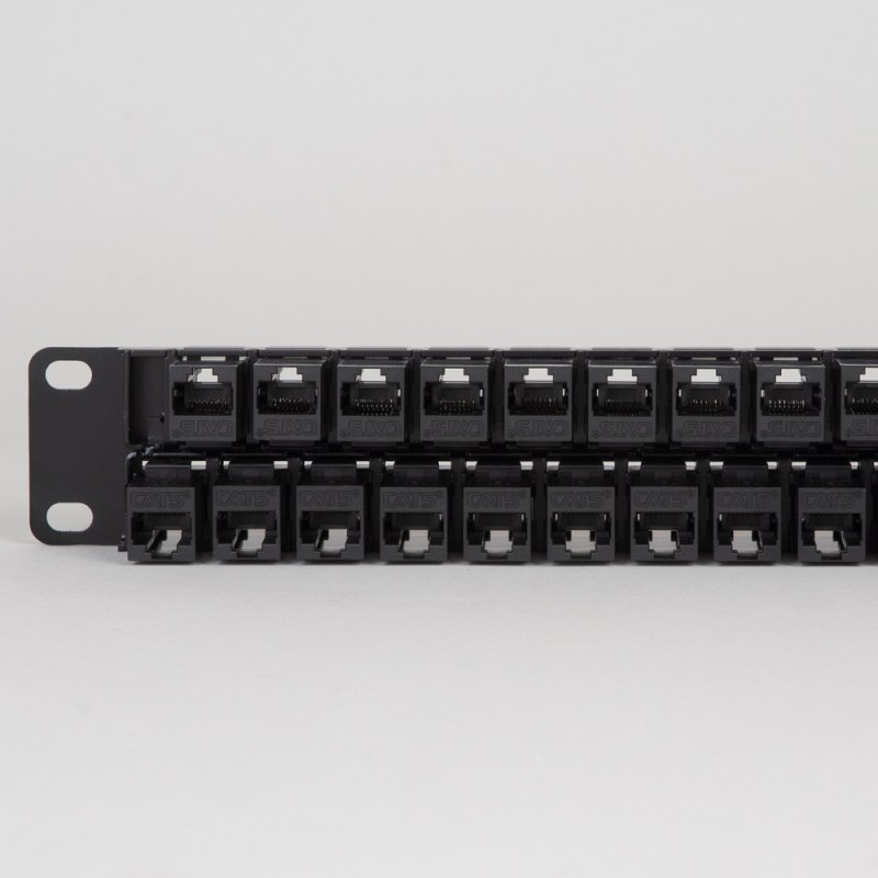 CAT5e Feed-Through Patch Panel for 48 Ports in 1 RMS - ICC
