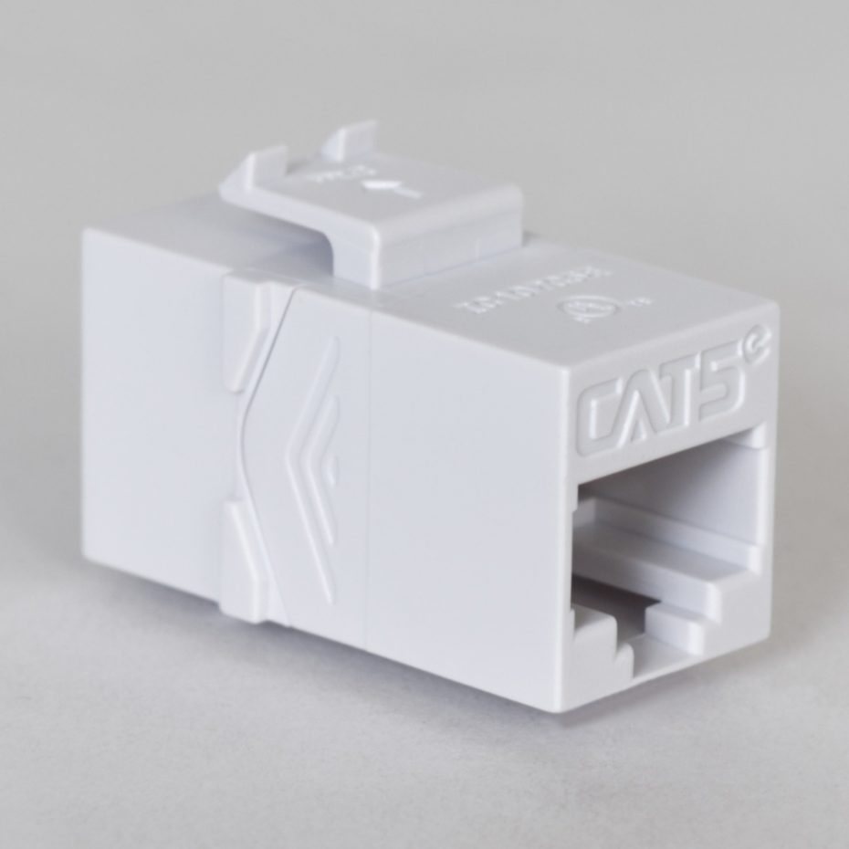 CAT5e RJ45 Keystone Coupler in HD Style - ICC