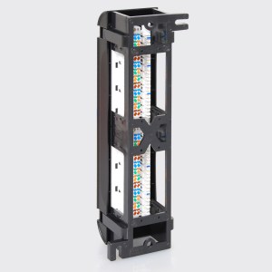 CAT5e Vertical Patch Panel with 12 Ports - ICC
