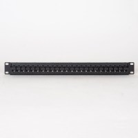 CAT6 Feed-Through Patch Panel with 24 Ports and 1 RMS - ICC