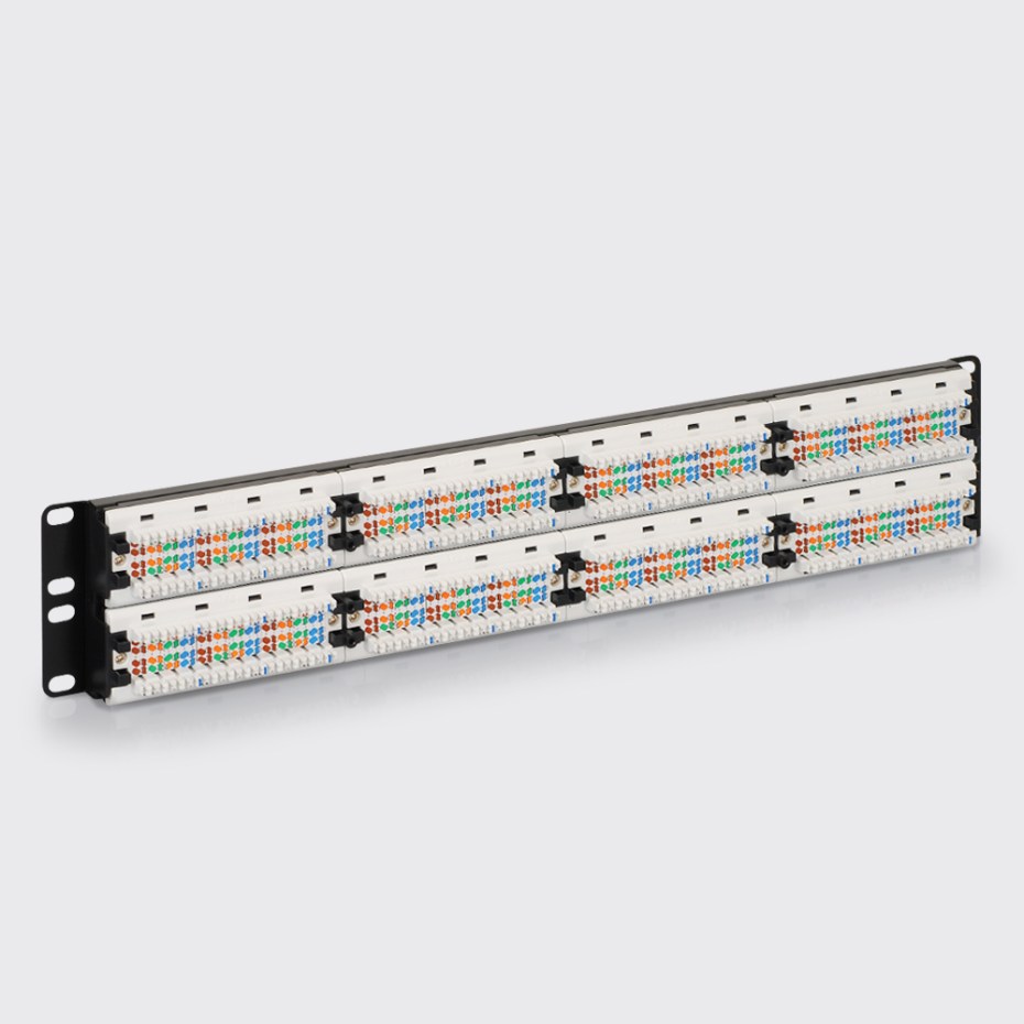 CAT6 Patch Panel with 48 Ports and 2 RMS - ICC