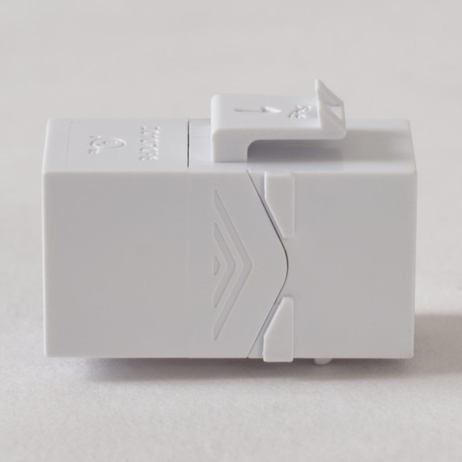 CAT6 RJ45 Keystone Coupler for HD Style - ICC