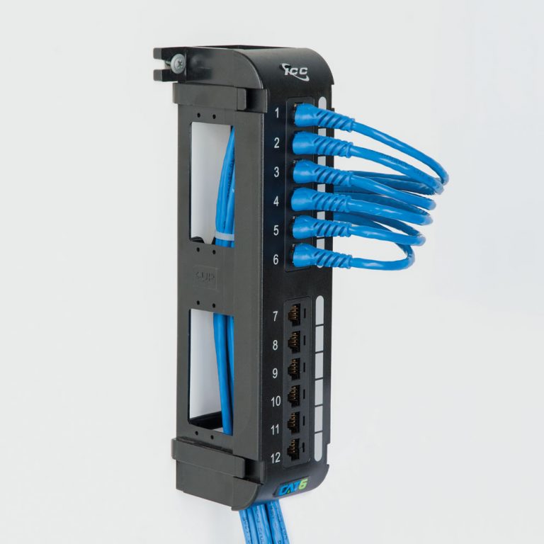 ICC CAT6 Patch Panel, UL Listed & PoE++ Rated Gigabit Applications ...