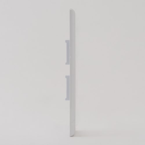 Classic Oversized Faceplate with 2 Ports in Single Gang - ICC