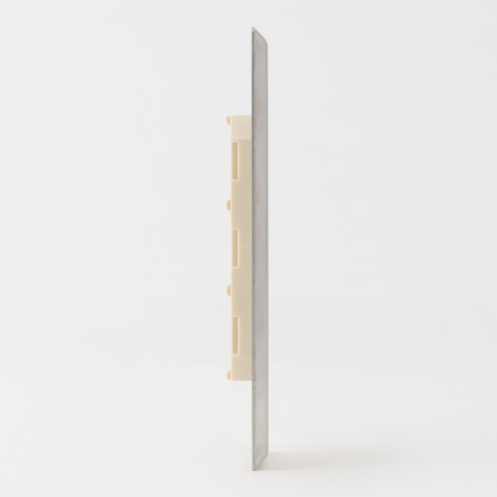 Classic Stainless Steel Faceplate with 1 Port for EZ®/HD Style in ...