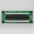 ICC CAT6 Ethernet Data Module, 8 Ports, UL Listed & PoE++ Rated, High ...
