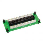 ICC CAT6 Ethernet Data Module, 8 Ports, UL Listed & PoE++ Rated, High ...