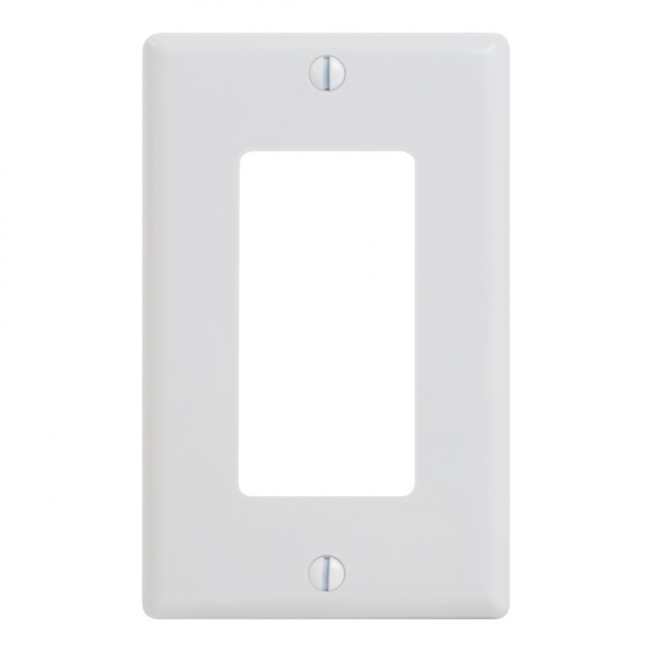 Decorex Faceplate with One Insert Space in Single Gang - ICC