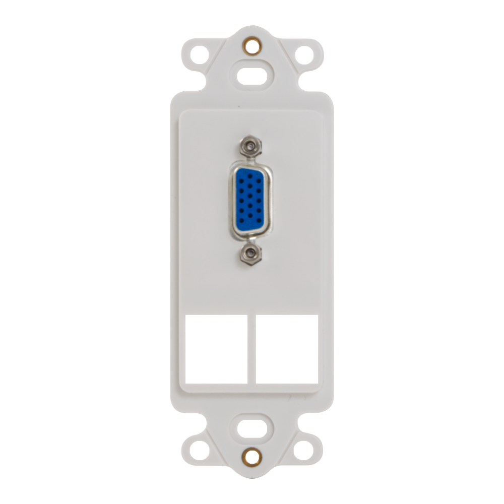 Decorex Faceplate with One Insert Space in Single Gang - ICC