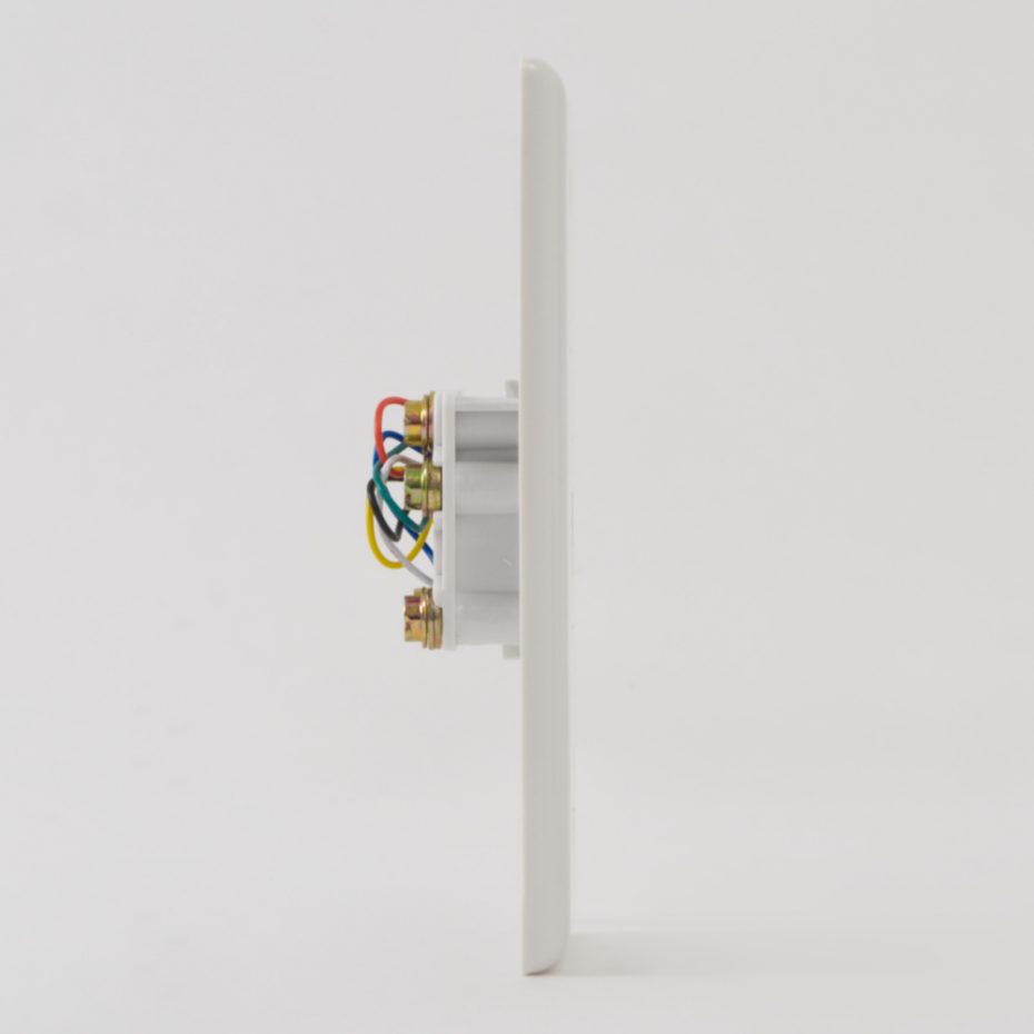 Faceplate with 6P6C Screw Terminals - ICC