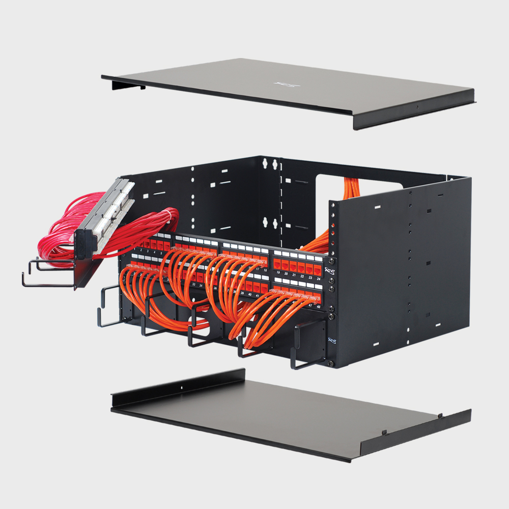 Top and Bottom Covers for EZ-Fold® Wall Mount Brackets with 15″ Depth - ICC