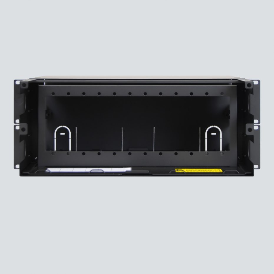 ICC 4U Fiber Optic Rack Mount Enclosure - 12 Slots for LGX Compatible ...