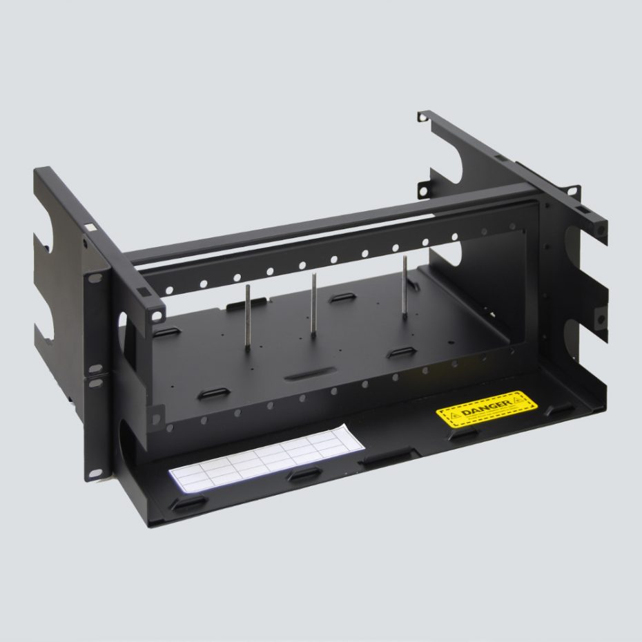 ICC 4U Fiber Optic Rack Mount Enclosure - 12 Slots for LGX Compatible ...
