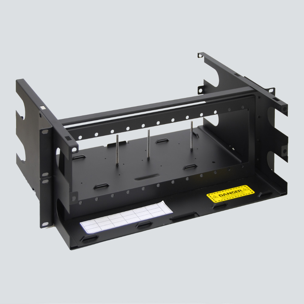 Classic 4 RMS Fiber Optic Rack Mount Enclosure with 12 Slots for LGX ...