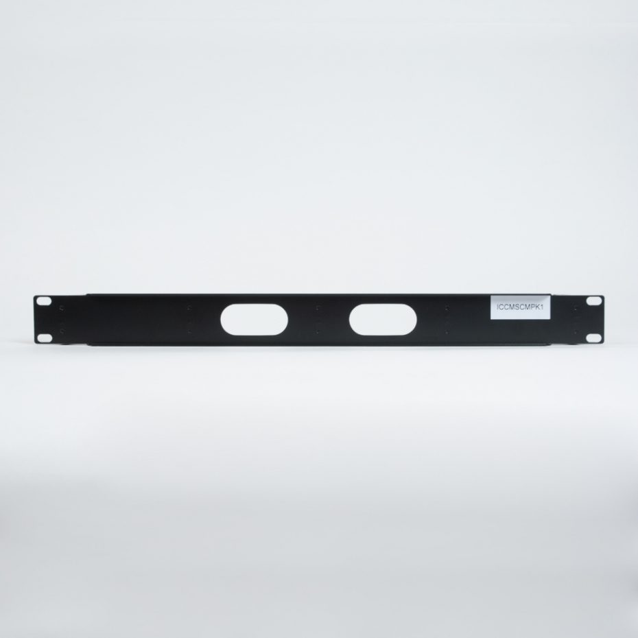 Metal Horizontal Ring Panel with Cover in 1 RMS and 6-Pack - ICC