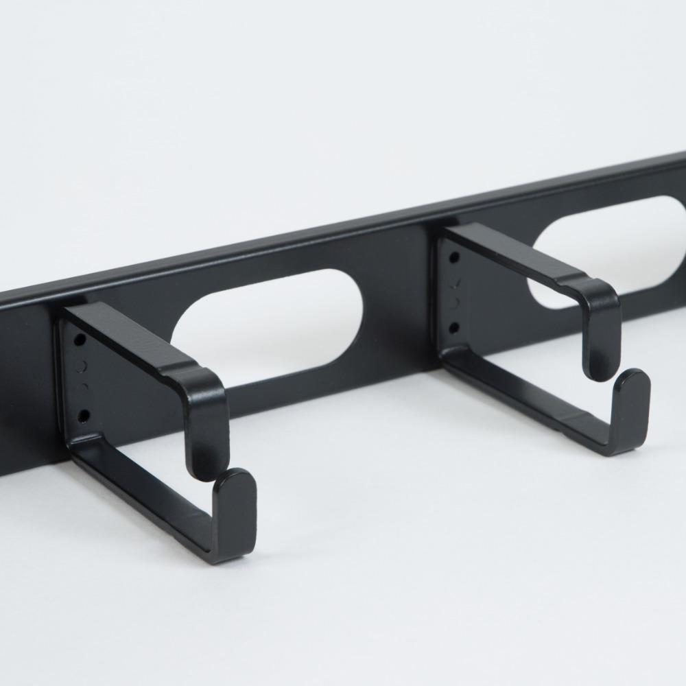 Metal Horizontal Ring Panel with Cover in 1 RMS and 6-Pack - ICC