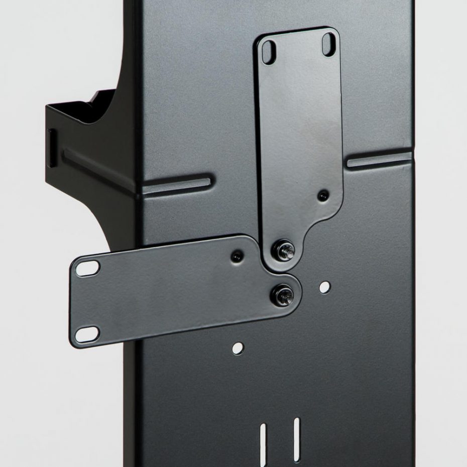 Vertical Metal Channel For 7' Rack, Side or Center Mount, 6"W x 6"D ...