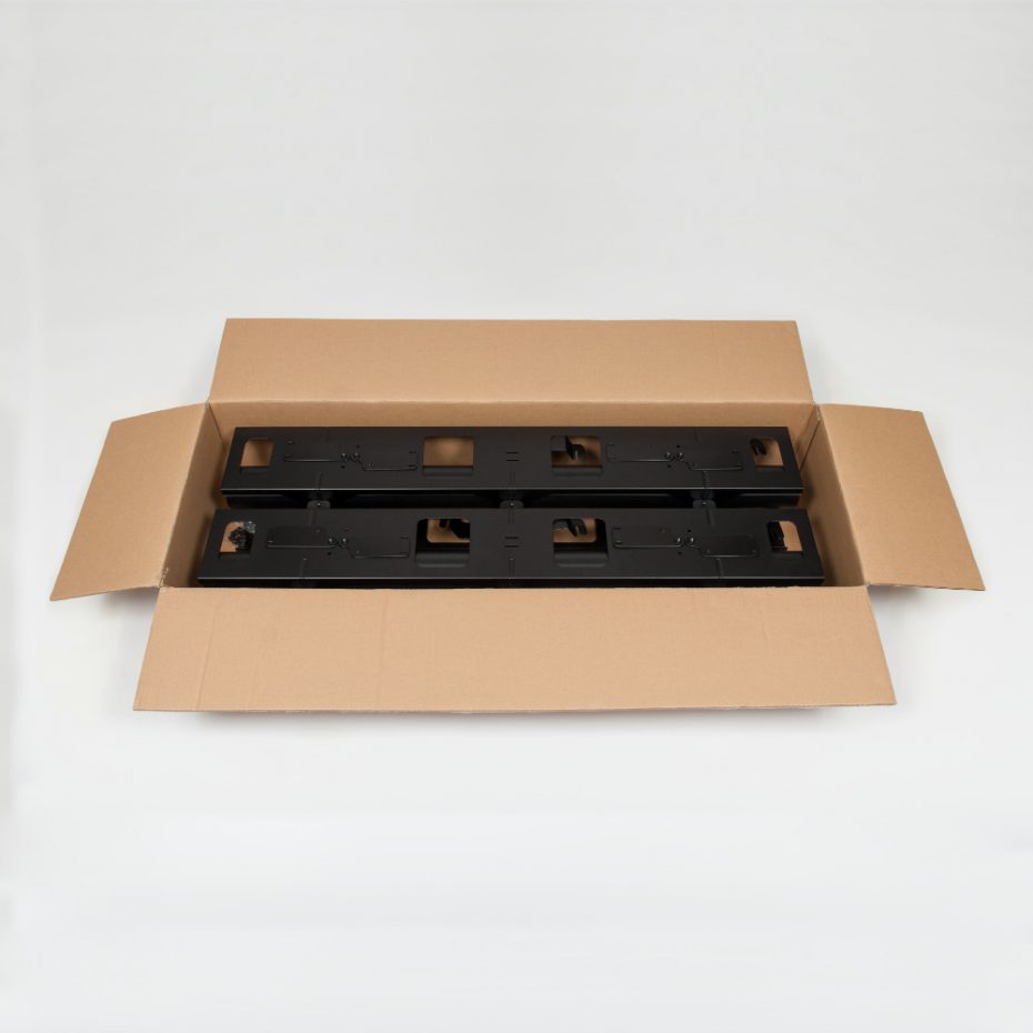 Vertical Metal Channel For 7' Rack, Side or Center Mount, 6"W x 6"D ...