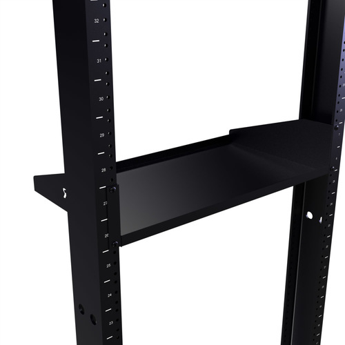 10" Deep Single-Sided Rack Shelf in 2 RMS - ICC