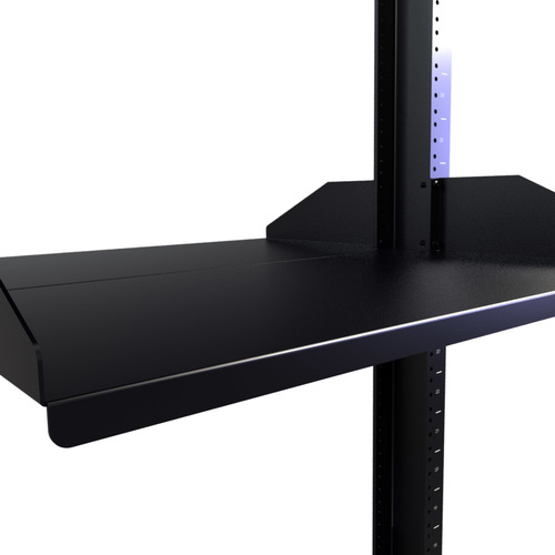 20" Deep Double-Sided Rack Shelf in 2 RMS - ICC