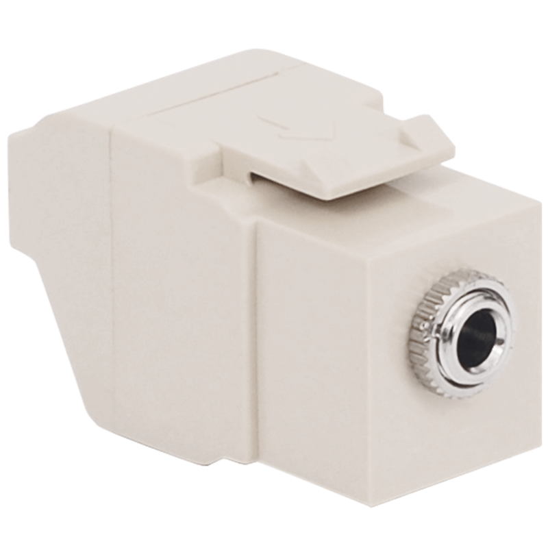 ICC CAT6 RJ45 Inline Keystone Couplers, 8P8C Female-to-Female Jacks ...