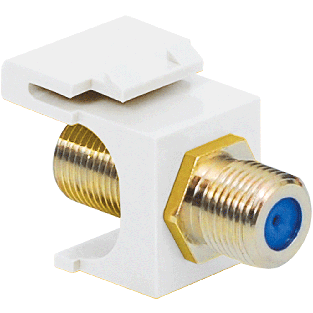 3 GHz F-Type Modular Jack with Gold Plated Connector in HD Style - ICC