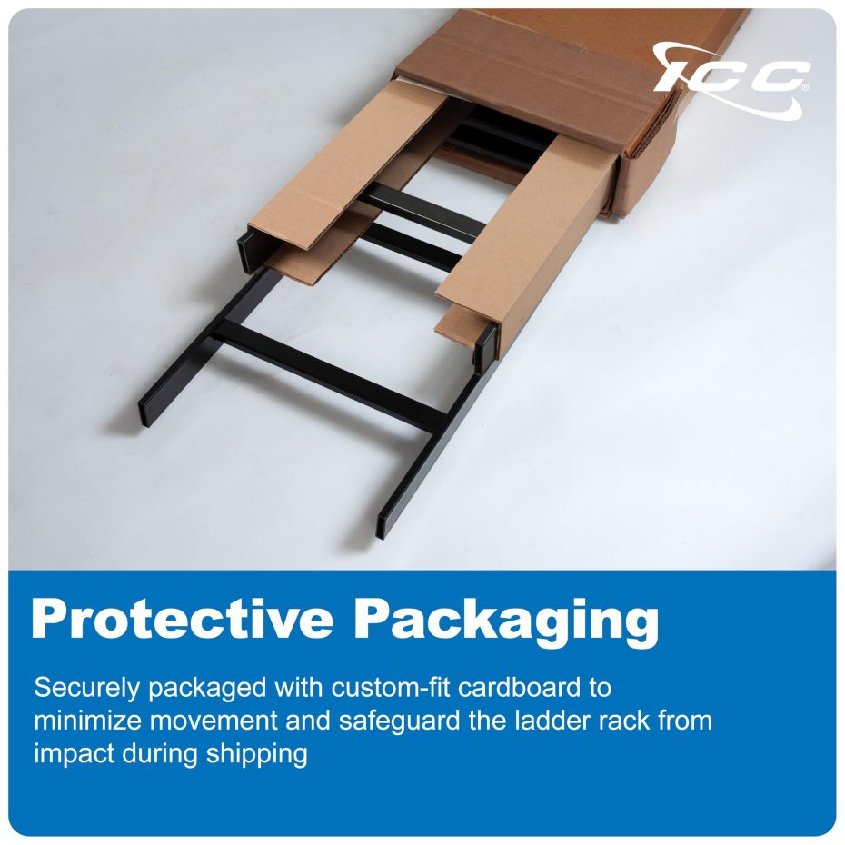 ICC Ladder Rack 7-Foot Cable Runway Straight Section – 16-gauge Steel ...