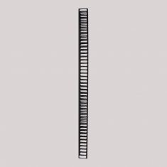 78" Single-Sided Vertical Finger Ducts with Side Mount Z-Bend Bracket - ICC