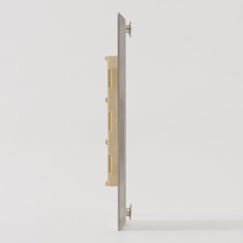 ICC 1-Port Telephone Wall Plate (1 Pack), UL Listed, Stainless Steel ...