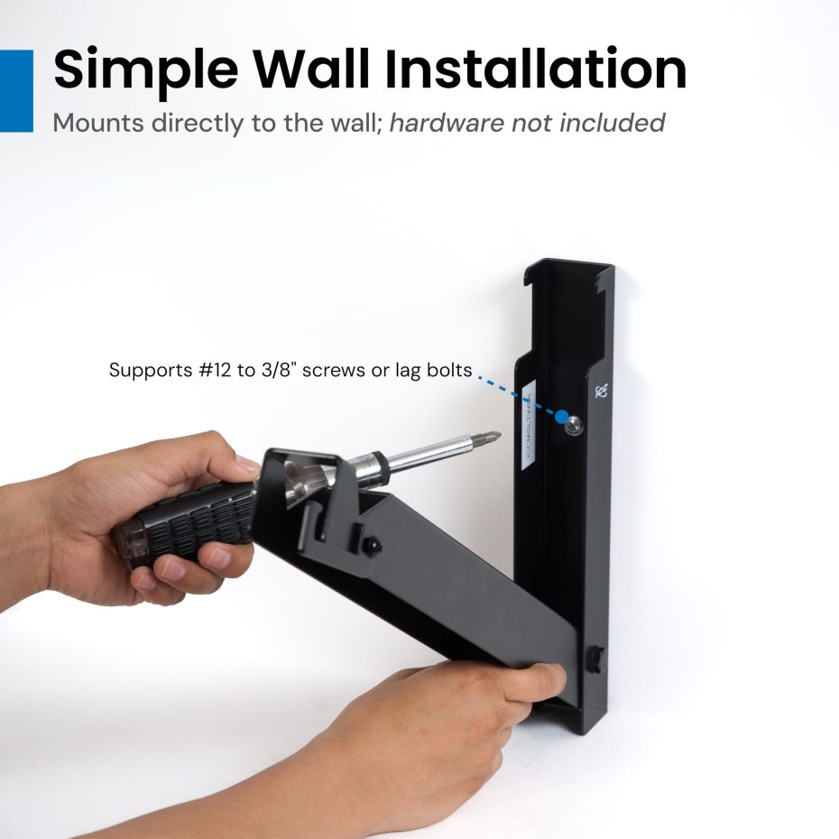 ICC Cable Runway Triangular Wall Support Kit – 6-Pack | Steel, Black ...