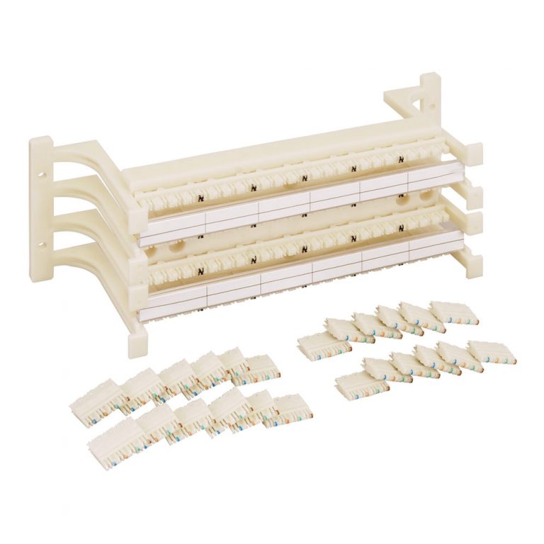 ICC 66M Wiring Block, 50-Pair Without Bracket, 66M1-50 Punch Down Block ...