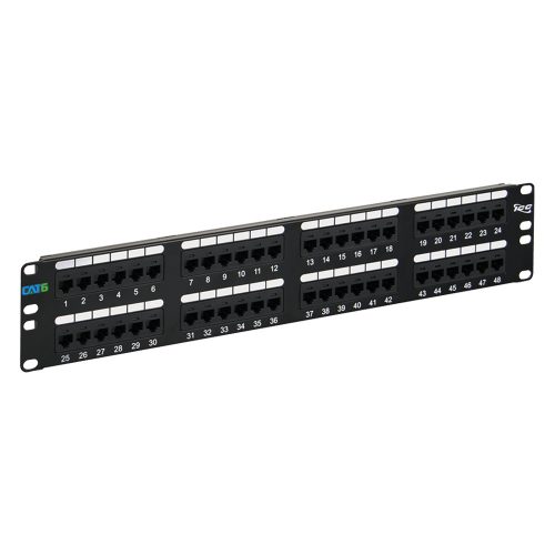 CAT6 Patch Panel with 48 Ports and 2 RMS - ICC
