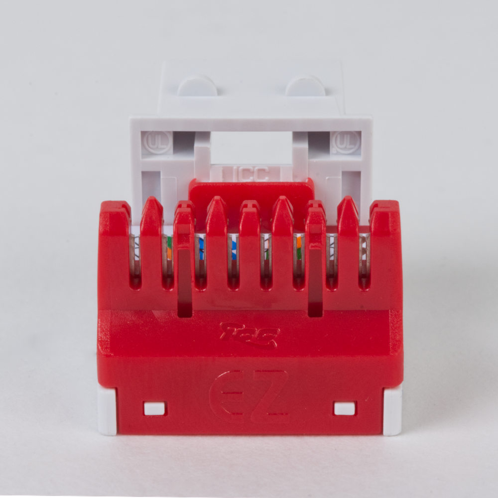 CAT6 RJ45 Keystone Jack for EZ® Style - ICC