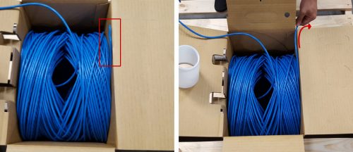 Why does the cable get tangled in REELEX cartons? - ICC