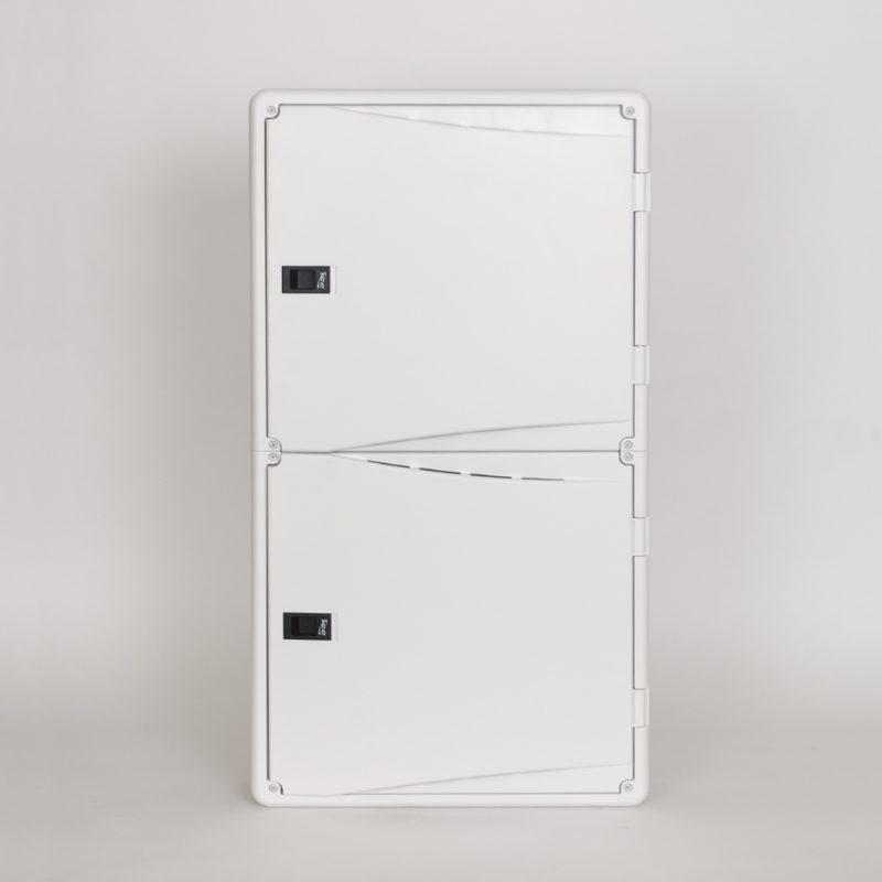 ICC 28” Plastic Structured Wiring Enclosure, Media Enclosure with Voice ...