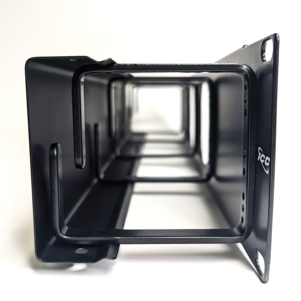 Metal Horizontal Ring Panel with Cover in 2 RMS and 6-Pack - ICC