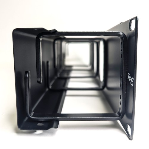 Metal Horizontal Ring Panel with Cover in 2 RMS and 6-Pack - ICC