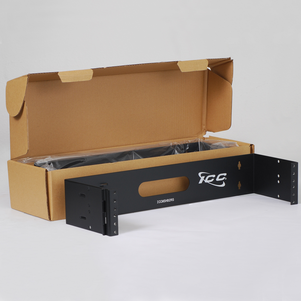 Wall Mount Hinged Bracket with 2 RMS in 2-Pack - ICC