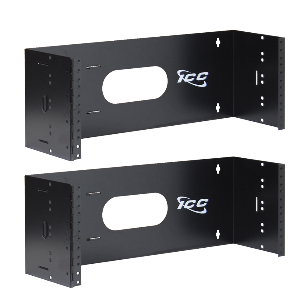 Wall Mount Hinged Bracket with 4 RMS in 2-Pack - ICC