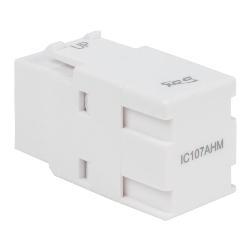 90 Degree HDMI Modular Coupler in HD Style - ICC